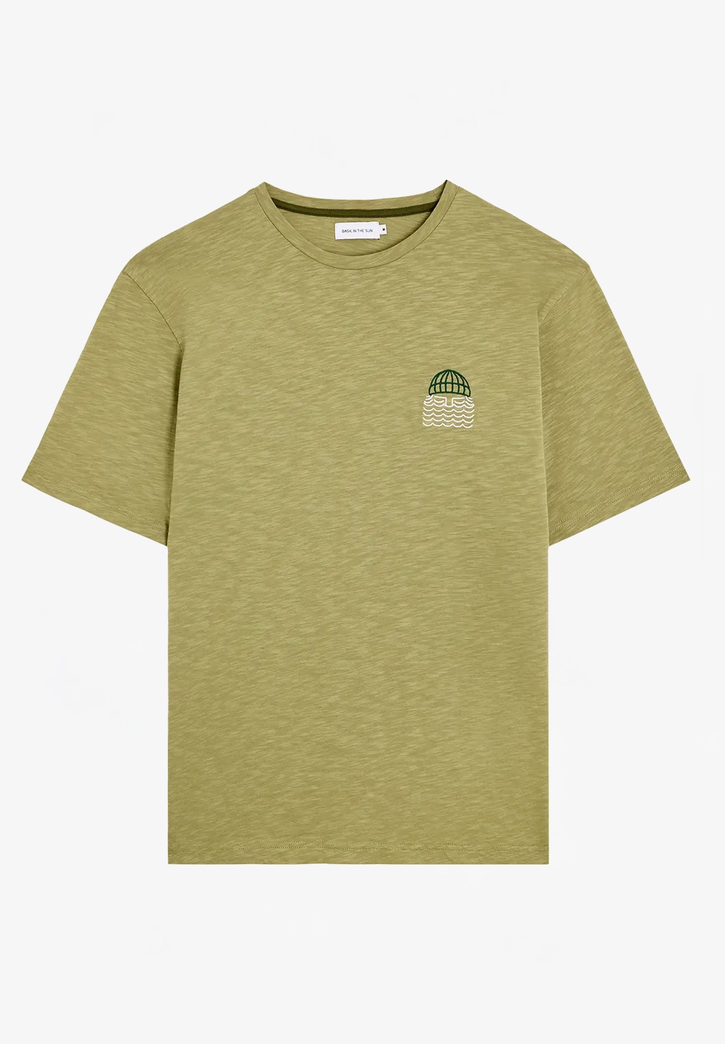 Bask In The Sun Mini To The Sea Tee, Lichen at BACKYARD