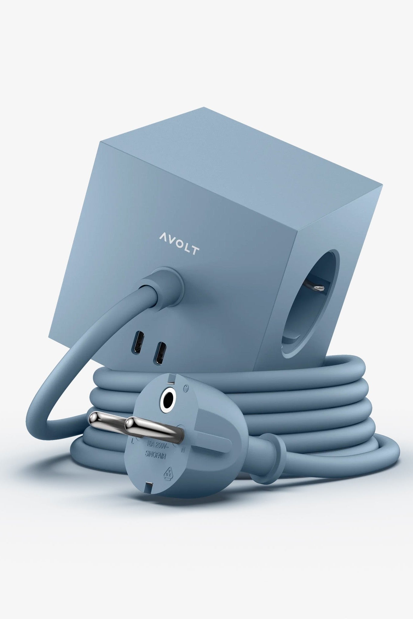 AVOLT Square 1 USB-C & Magnet, Shark Blue at BACKYARD